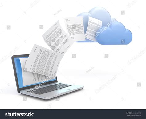 Transferring Information Data Cloud Network Server Stock Illustration 115262965 Shutterstock