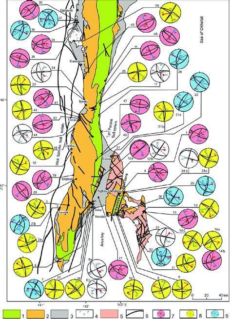 The Scheme Of The Geological Structure From 3 Simplified And