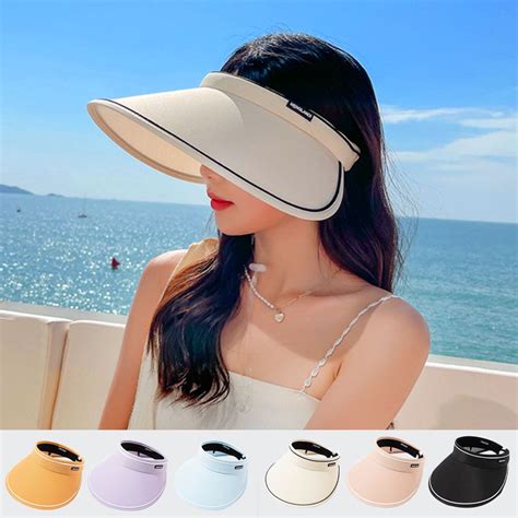 👒롤업 햇빛차단 썬캡여름모자여성썬캡바캉스모자 에이블리