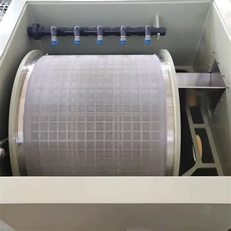 드럼 필터 Ras Recirculating 양식 시스템 물고기 농업 장비 잉어 연못 필터 물 처리