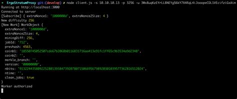 Github Mhssamadaniergostratumproxy A Proxy To Connect The Miners Of Ergo To The Stratum Server