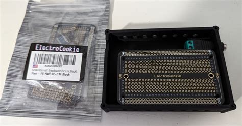 Electrocookie Prototype Board Case Esp8266 Wled Project By Travmac Download Free Stl Model