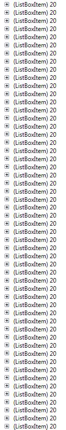 Listview And Listbox Performance Issues Matthias Shapiro