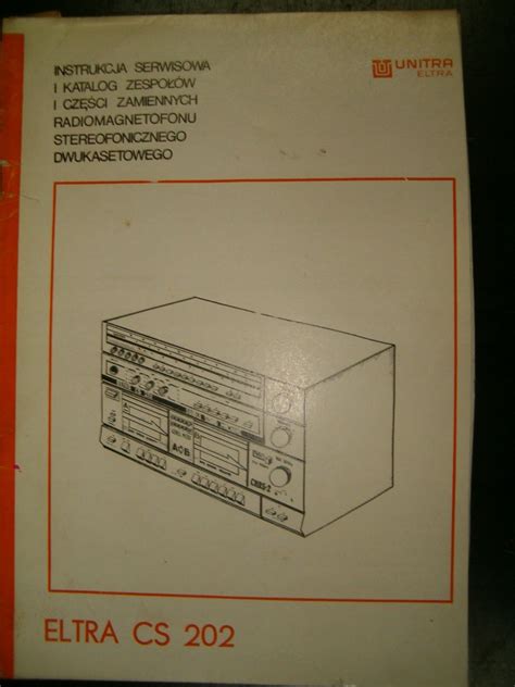 Instrukcja Serwisowa Wieża Eltra Cs 202 13165775941 Oficjalne Archiwum Allegro