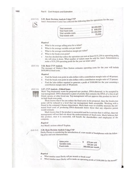 Fundamentals Of CVP Analysis Accountancy Studocu