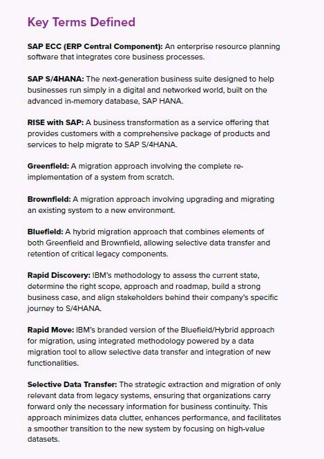 IBM Migrates To The SAP Business Suite Of Solutions Using Its Rapid Move Methodology ASUG