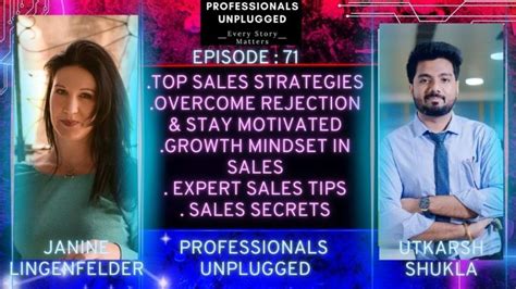 Utkarsh Shukla On Linkedin Cultivating A Growth Mindset In Sales Interview With Janine