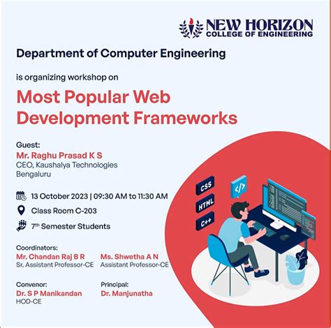 most popular web development framework computer engineering