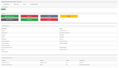 Blesta Module Hetzner Server Automation Hetzner Server Module