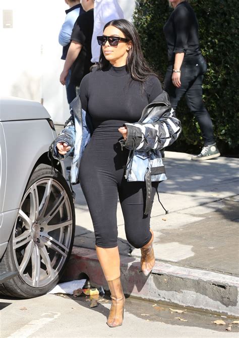 Kim Kardashian Casual Style Out In Los Angeles Ca Celebmafia