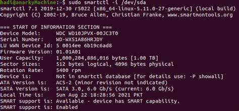 How To Check Your HDD SSD Health In Ubuntu LinuxWays