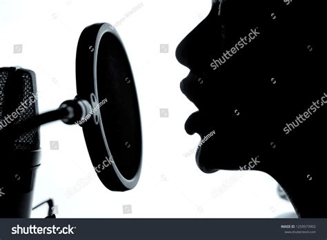 Стоковая фотография 1259573902 Sensual Woman Sexy Silhouette Profile Pretty Shutterstock