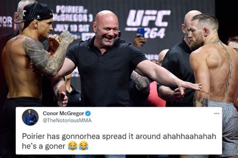 Conor Mcgregor Claims Dustin Poirier Has Std As Ufc Rival Battles Life