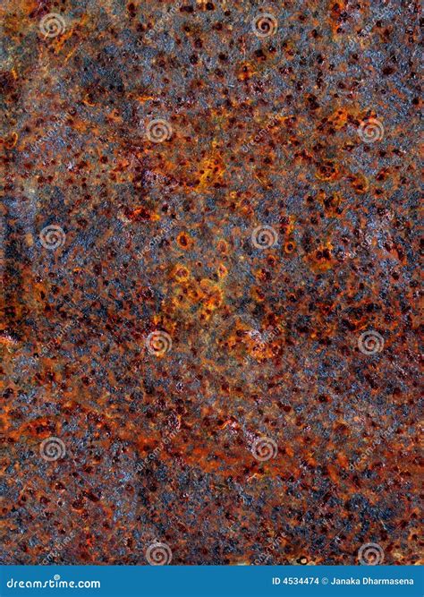 Rust Old Metal Texture Stock Photo Image Of Crack Aged