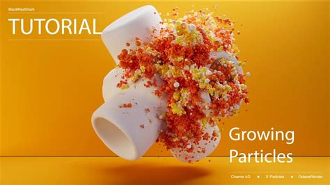 cinema 4d tutorial create a growing particles using x particles and