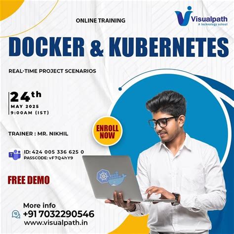 upcoming new demo — docker and kubernetes online training by visualpath
