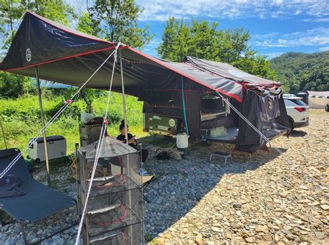 카이트 원폴딩 텐트트레일러 데얼스 아웃도어 전문 플랫폼