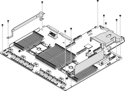 Disassemble The System Board For Recycle Thinksystem Sr670 V2 Lenovo Docs