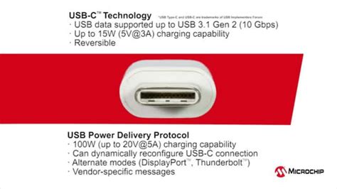 USB C Power Delivery Controllers Microchip Technology