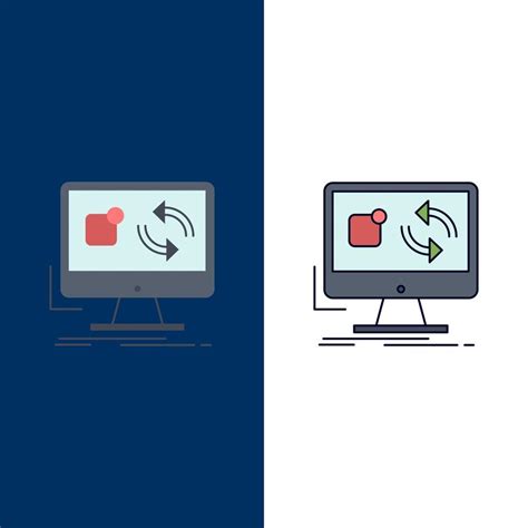 Update App Application Install Sync Flat Color Icon Vector 18003130 Vector Art At Vecteezy