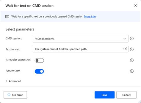 Referenz Zu CMD Sitzungsaktionen Power Automate Microsoft Learn