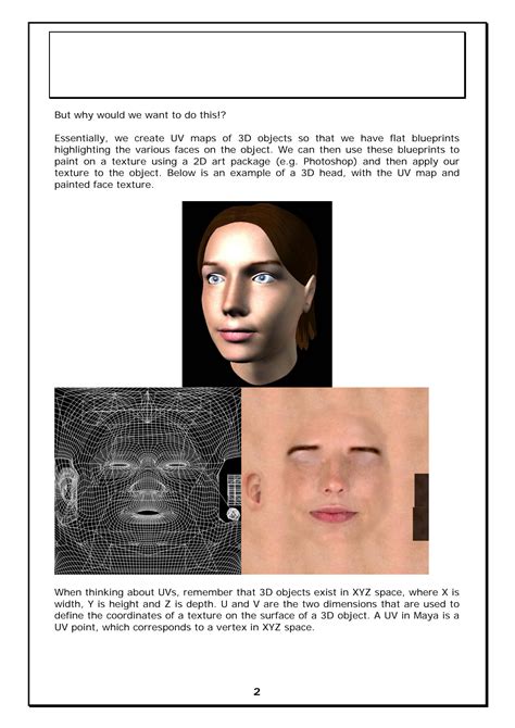 SOLUTION An Introduction To Uv Mapping Studypool