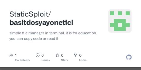 GitHub StaticSploit Basitdosyayonetici Simple File Manager In