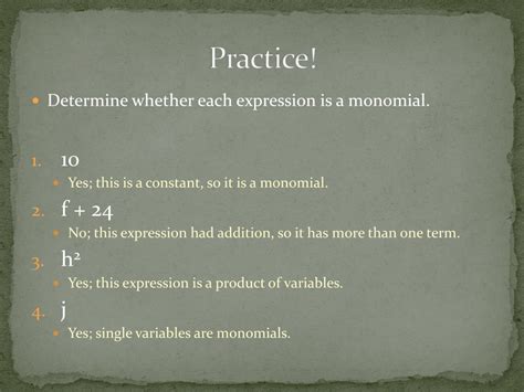 PPT Multiplying Monomials PowerPoint Presentation Free Download ID