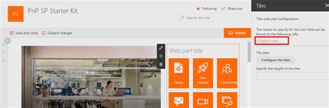 Pnp Tiles List Not Configure In Pnp Starter Kit · Issue 37 · Pnpsp