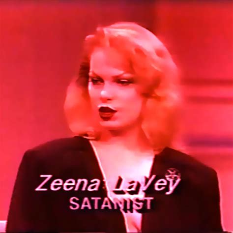 Zeena Lavey Satanist Dennis