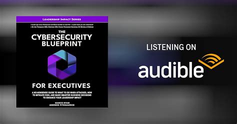 The Cybersecurity Blueprint For Executives Audiobook Free With Trial