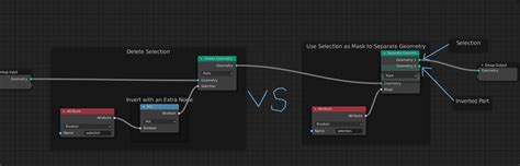 Delete Geometry Vs Separate Geometry Geometry Nodes Developer Forum