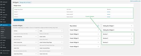 Pre Made Vs Custom Widget Areas Avada Website Builder