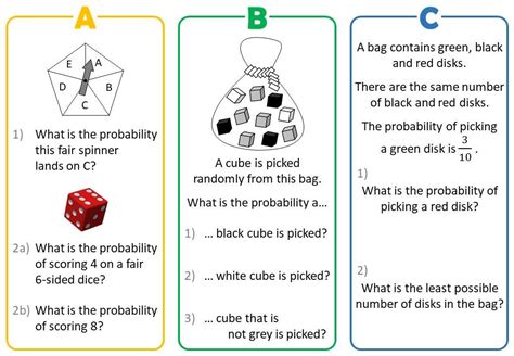 Simple Probability Worksheet Pdf Simple Probability Worksheet Pdf