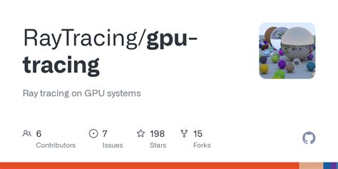Github Raytracinggpu Tracing Ray Tracing On Gpu Systems