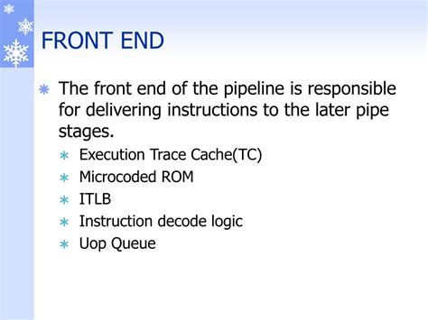 Ppt Hyper Threading Technology Architecture And Microarchitecture