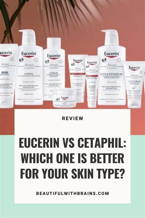 Eucerin Vs Cetaphil Which One Is Better For Your Skin Type Beautiful With Brains