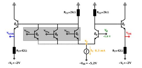 Solved Considering The Ecl Logic In The Figure Below