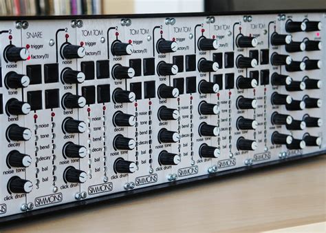 MATRIXSYNTH Simmons SDSV Vintage Analog Drum Synth Fully Loaded