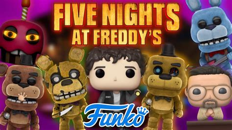 The Five Nights At Freddys Movie Funko Pop Line Concepts Fnaf
