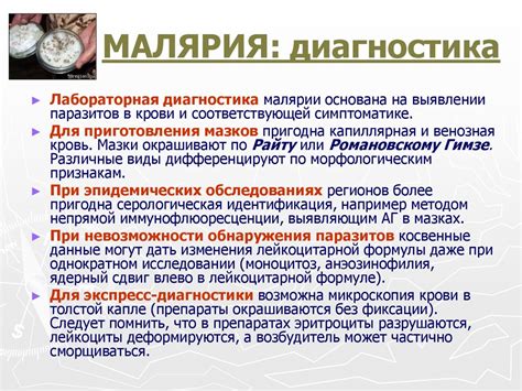 Малярия - презентация онлайн