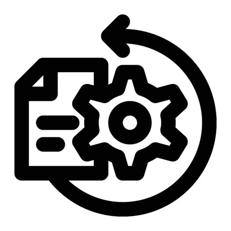 Data Transformation Etl Automation Outline Icon 55601616 Vector Art At