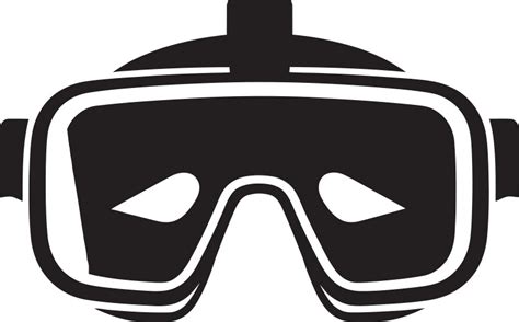 Digital Dreamscape Vr Goggles Iconic Design Vector Image