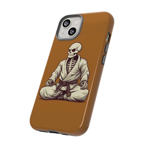 Grappling Skeleton Tough Cell Phone Case Etsy Uk