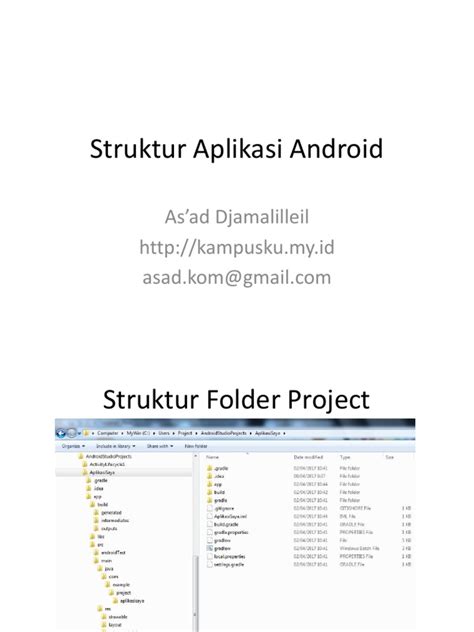Materi 4 Struktur Aplikasi Android Pdf