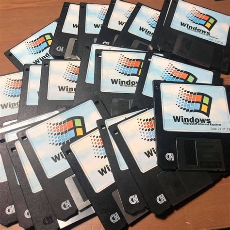 Windows 95 Floppy Disks Etsy