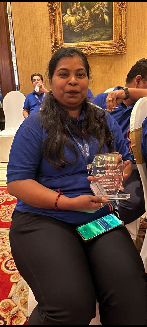 Above And Beyond Award Of The Year Shweta Verma
