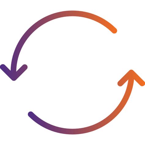 Refresh Generic Gradient Outline Icon