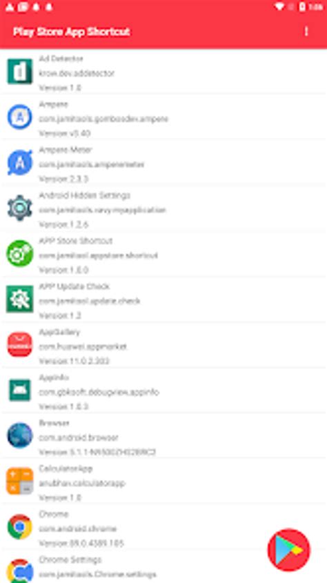 Play Store App Shortcut For Android Download