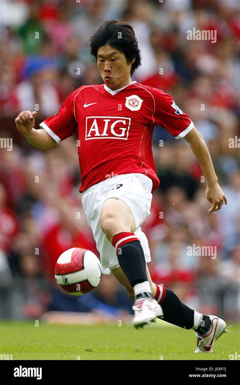 Ji Sung Park Manchester United Fc Old Trafford Manchester England 12